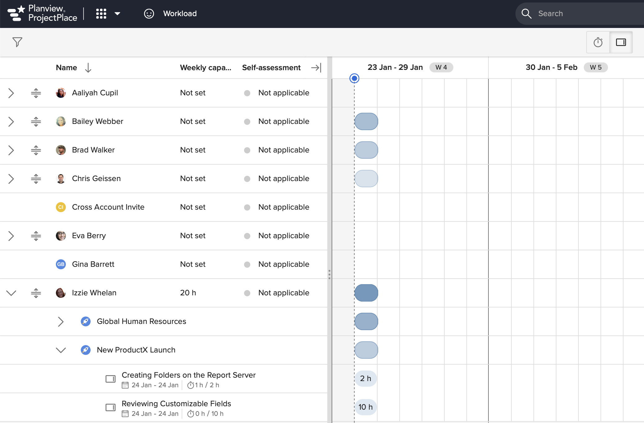 Planview ProjectPlace 13-minute Thursday Webinar: Track Your Members' Workload in ProjectPlace